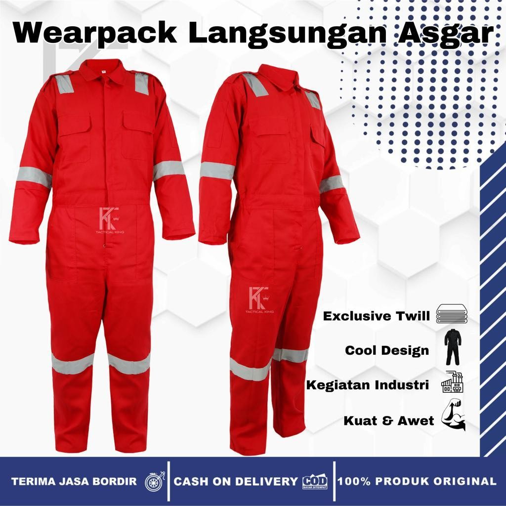 Wearpack Latest Safety Coverall/overalls/Project Work Uniforms | Shopee ...