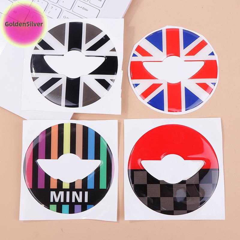 GoldenSilver Car Steering Wheel Sticker For Mini Cooper F55 F56 F57 F60 ...