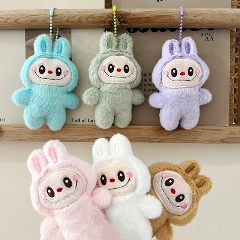 Cute Labubu Plush Toy Cartoon The Monsters Pendant Soft Stuffed Doll ...