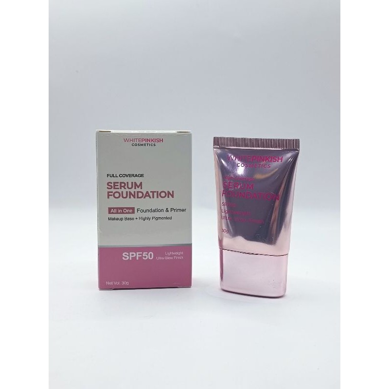 QUEEN BEAUTY SHOPEE High Coverage Foundation + Primer with SPF50 by ...