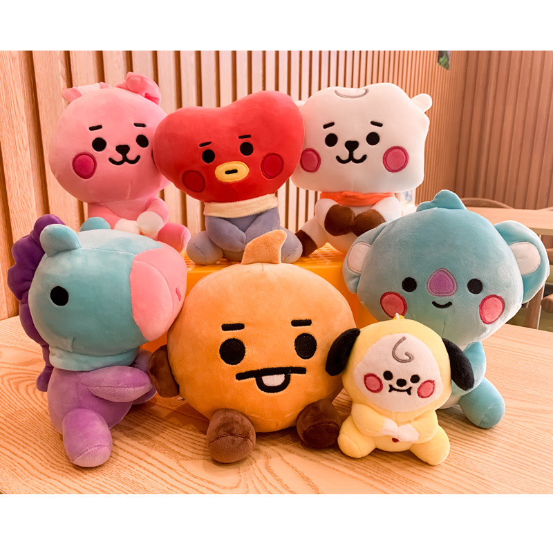 BTS Plush Toy BT21Doll pendant Alien TATA Alpaca RJ Puppy CHIMMY ...