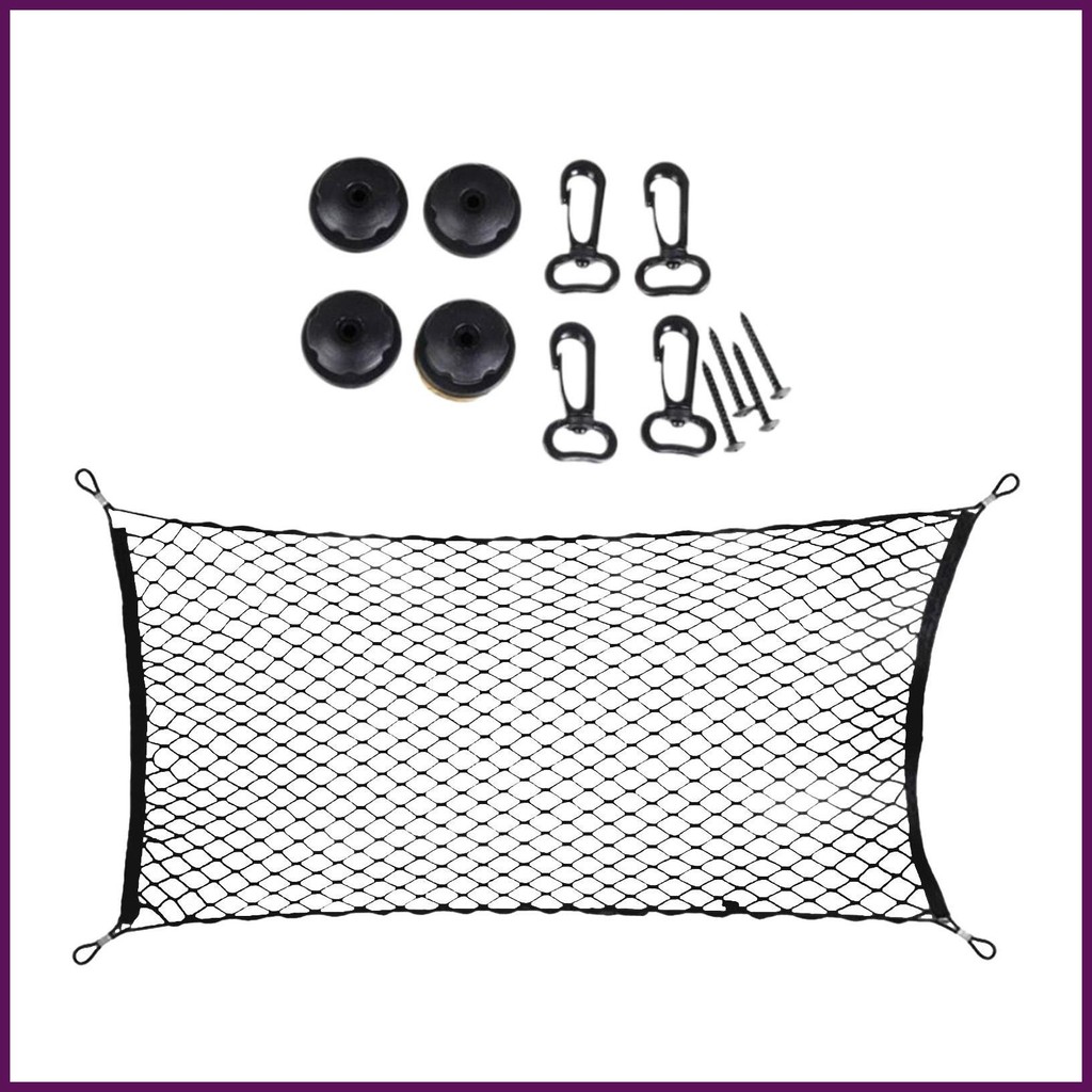 Car Rear Cargo Net Truck Bed Cargo Net 27.56x47.24 Inch Trunk ...