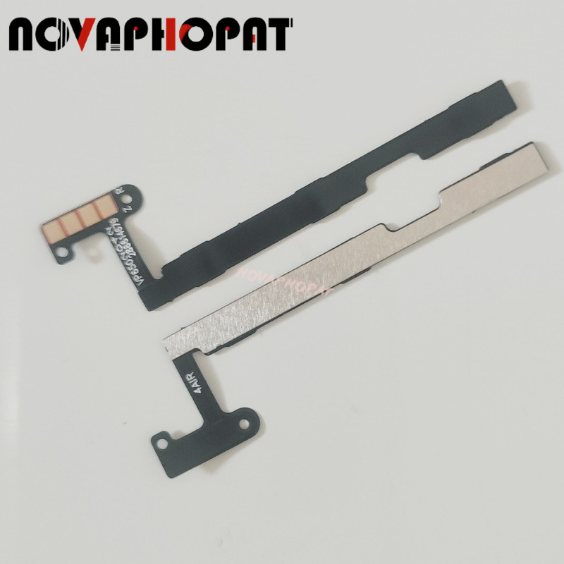Novaphopat For Tecno Pop 4 Air BC1 Power On Off Volume Up Down Ribbon Power Button Flex Cable ...