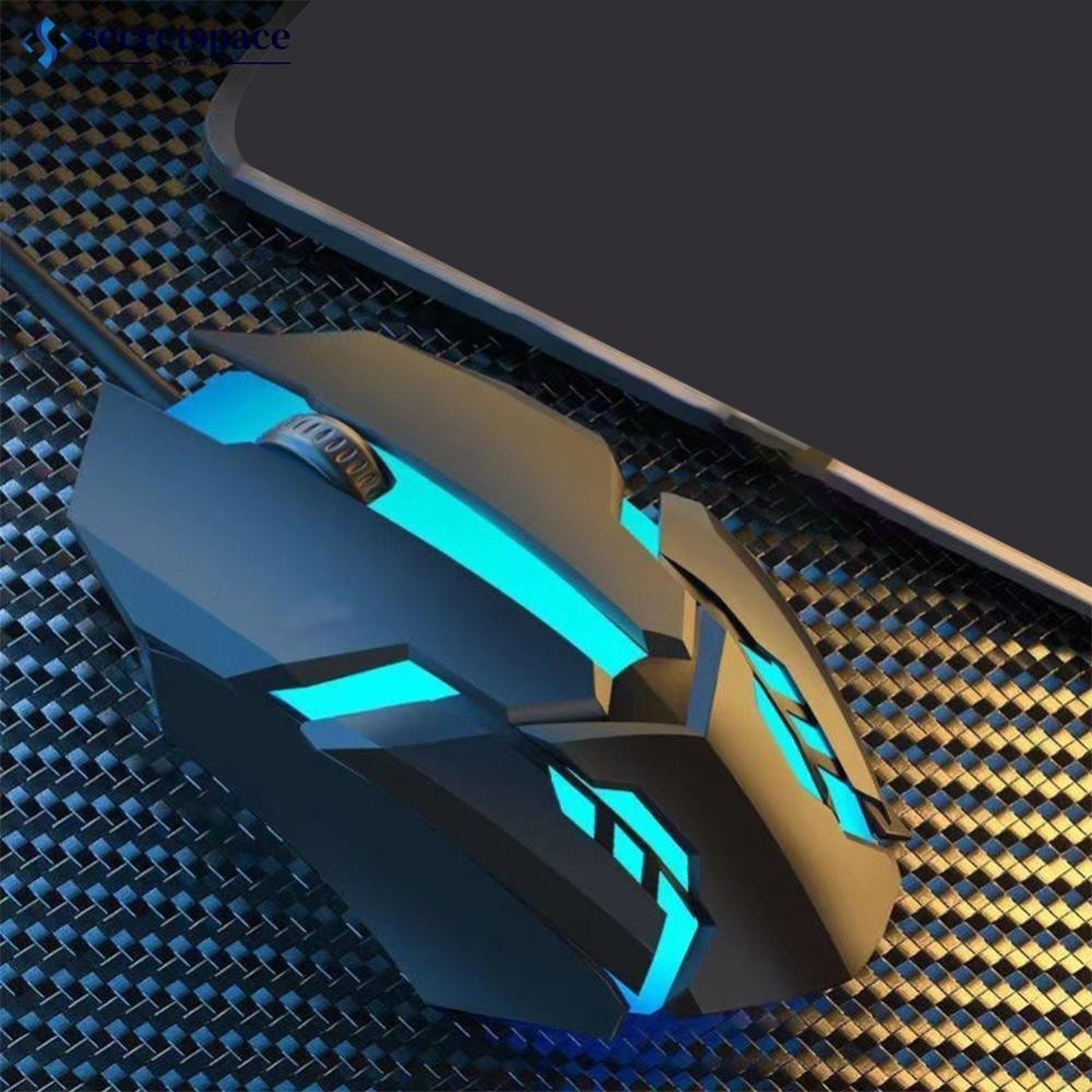 SECRETSPACE Ergonomic Design Gaming Mouse Desktop Computer Laptop USB ...