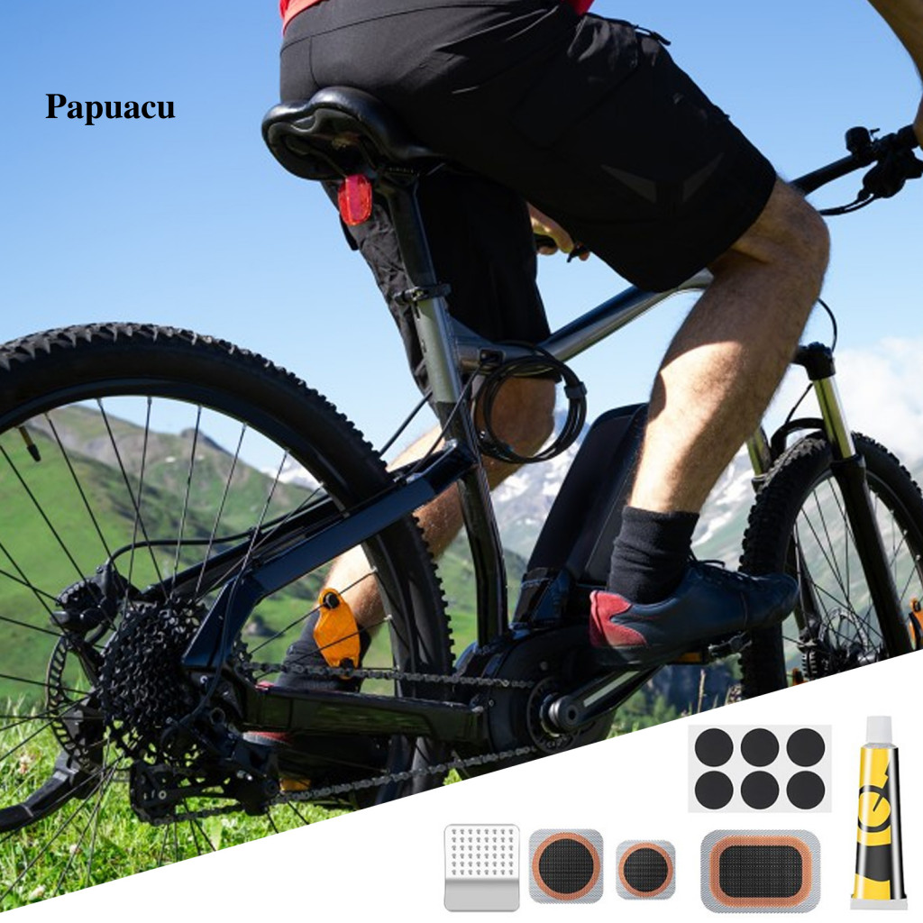 Pau_ Quick Fix Bicycle Tire Kit Strong Stickiness Bike Inner Tire Patch ...