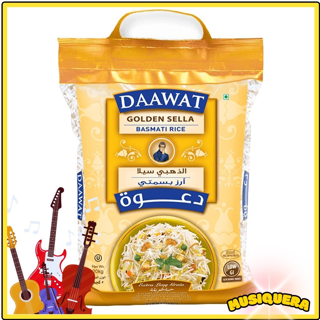 Daawat Golden Sella Basmati Rice, 20 kg (It is low in sodium and ...