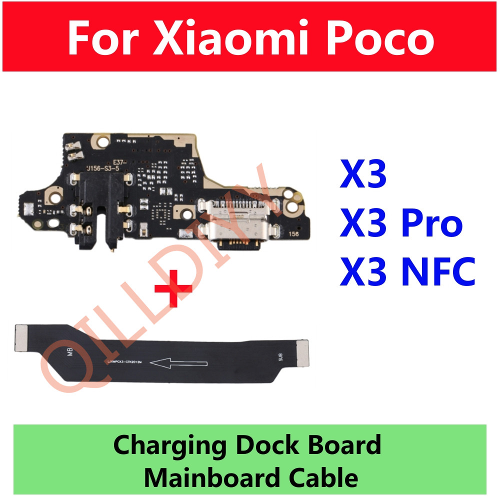 USB Board Charger Charging Dock Port Connector Flex Cable For Xiaomi ...