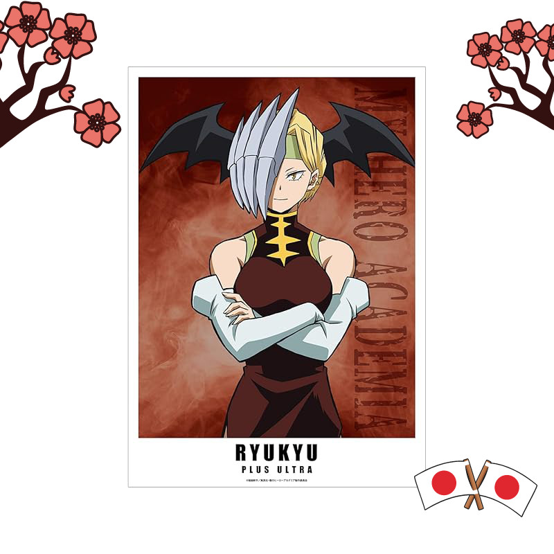 TV anime "My Hero Academia" Ryukyu A3 Matte Finish Poster | Shopee ...