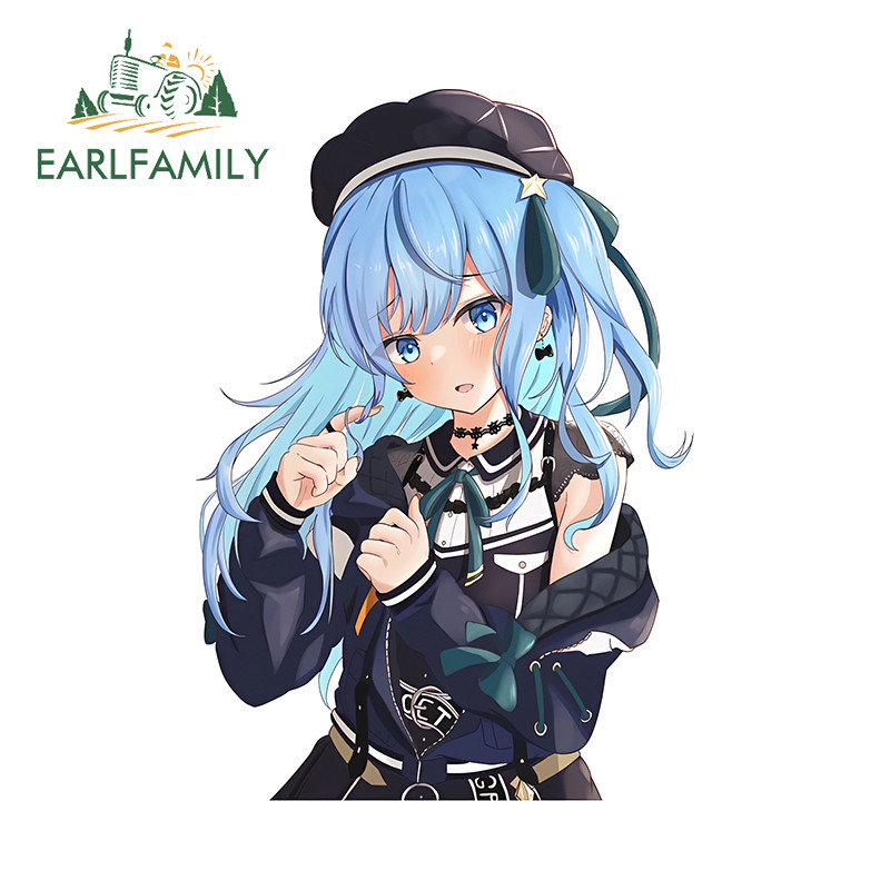 EARLFAMILY Hoshimachi Suisei Hololive Car Stickers Motorcycle Helmet ...