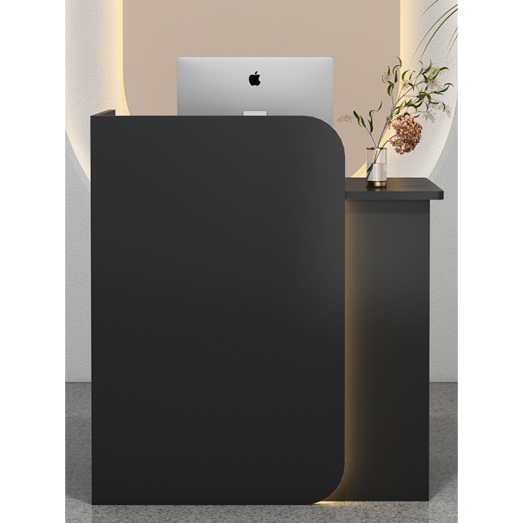 Minimalist Small Cashier Counter Bar Counter Small Reception Desk Front ...