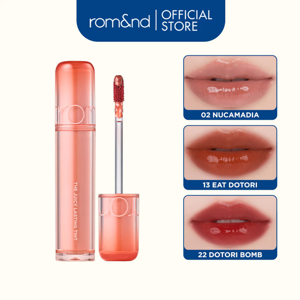 Romand The Juicy Lasting Tint Matte Lipstick [NEW MODEL - NEW] | Shopee ...
