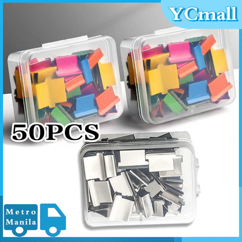 Clip Pusher Push Clamp Binder Simple Metal Traceless Document File ...