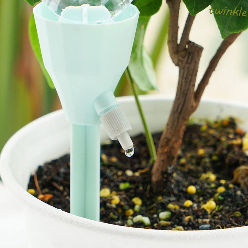 TWINKLE1 Automatic Drip Spike Self-Watering Automatic Plant Waterer Indoor Houseplant Spike ...