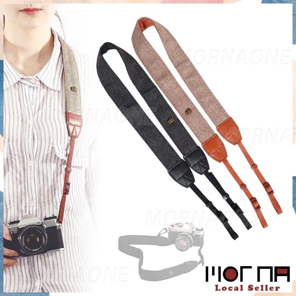 Universal Camera Shoulder Neck Strap Belt Portable Cotton Camera Strap ...