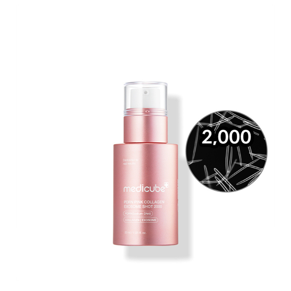 medicube PDRN Pink Collagen Exosome Shot Ampoule 2000 | Shopee Philippines