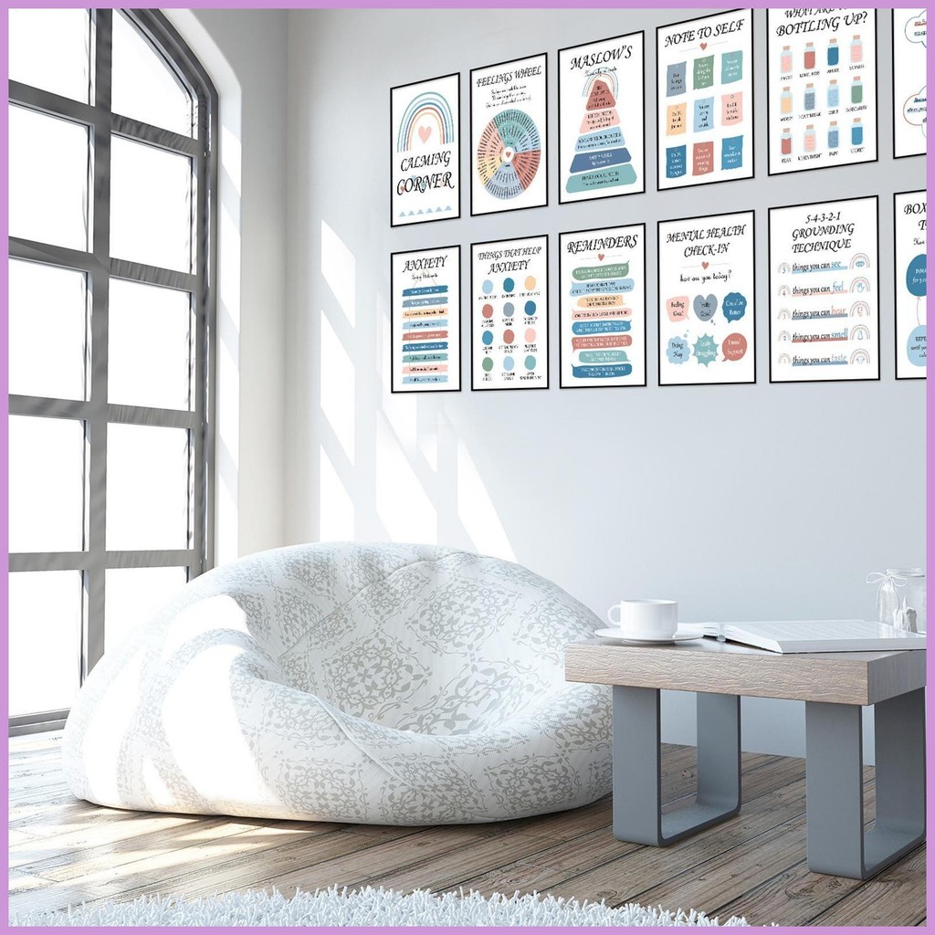 Care Mental Health Posters Mental Health Bulletin Board 12X ...