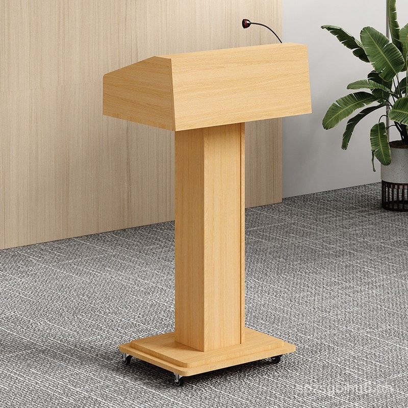 Lecture Podium Speaking Platform Meeting Room Simple Modern Reception ...
