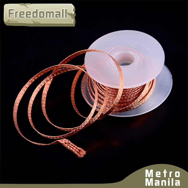 1 Roll 1.5M 1.5/2mm Solder Wick Wire Remover Desoldering Wire Absorb ...