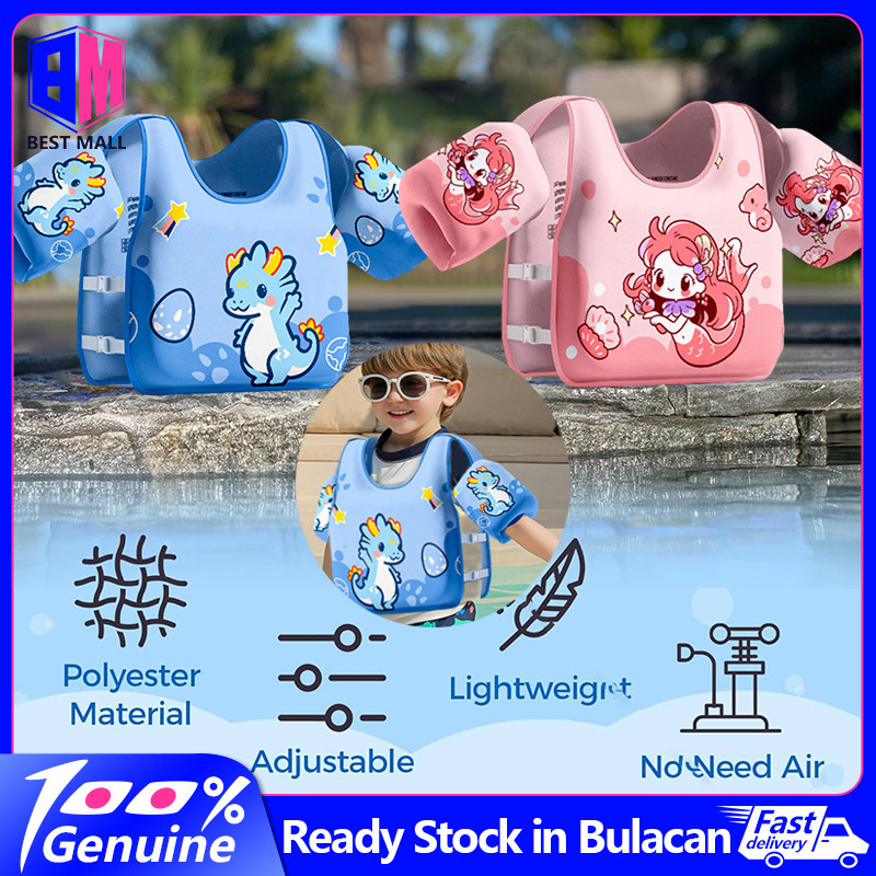 Life Vest For Kid Inflatable Life Jacket Swimsuit Salbabida Floater For ...