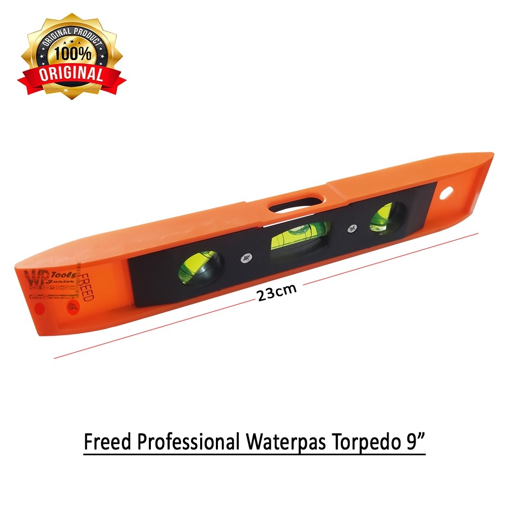 FREED 9 Inch Torpedo Water Level Mini Water Pass With Magnet / Tilt ...