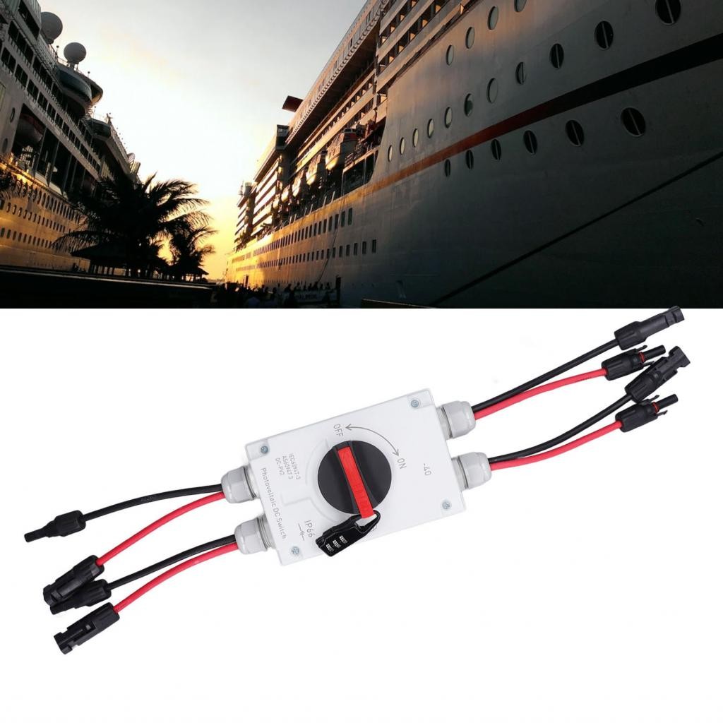 Ttiitt Photovoltaic Circuit Isolator DC1000V 2 Strings Inputs Outputs ...