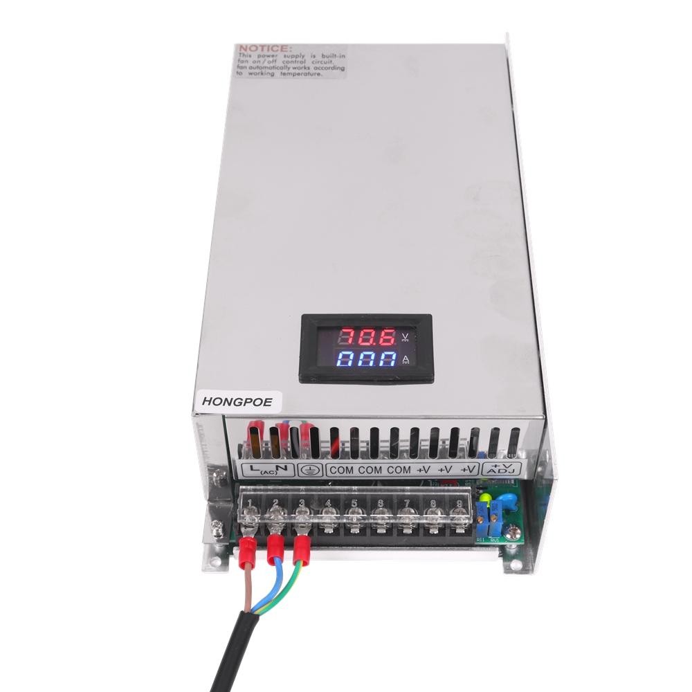 Digital display adjustable 1000W power supply 0-12V 15V 24V 30V 36V 48V 72V 85V 90V 110V 150V ...