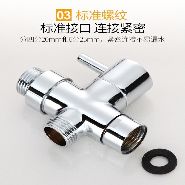 Ready Stock Shower Sprinkler Water Divider All Copper Quick Open Shower ...
