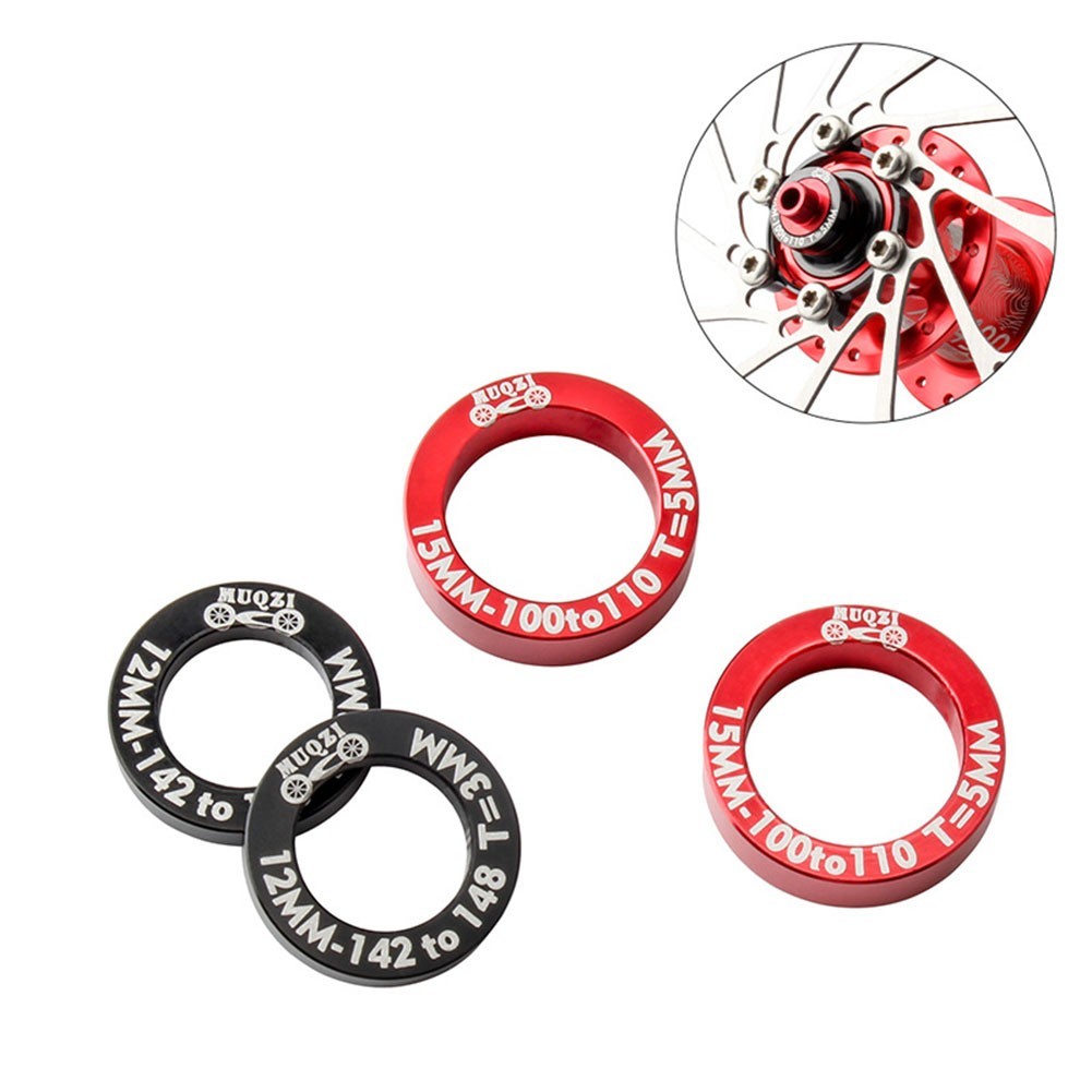 Werkzeugshop 2Pcs Aluminum Bike Bicycle Hub Conversion Spacers Kit 18.9 ...