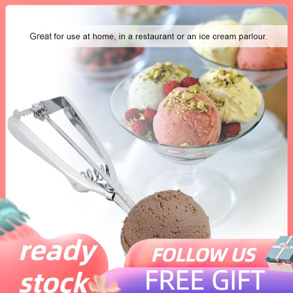 Hanhan1 Stainless Steel Ice Cream Scoop Trigger. | Shopee Philippines