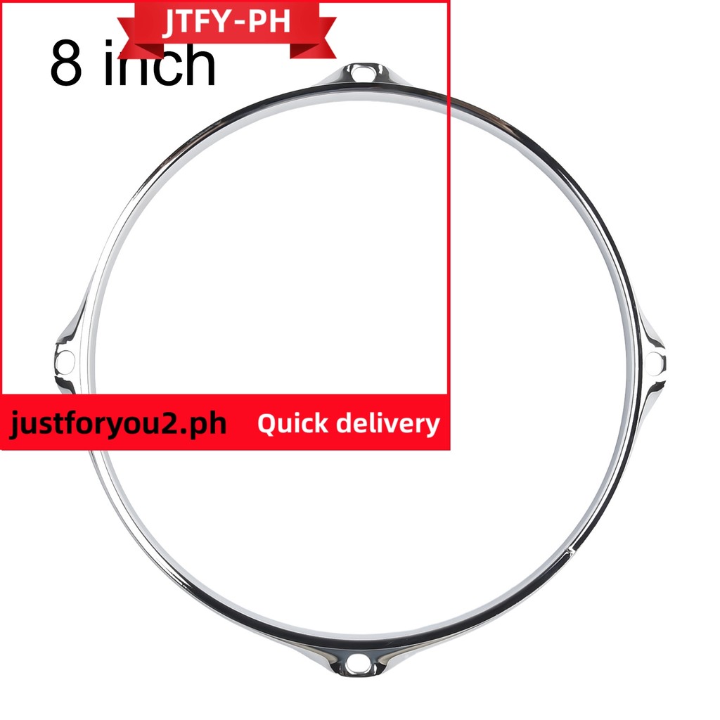 JTFY Heavy Duty Rim Guard Metal Drum Hoop/Rim Protector Batter Hoop ...