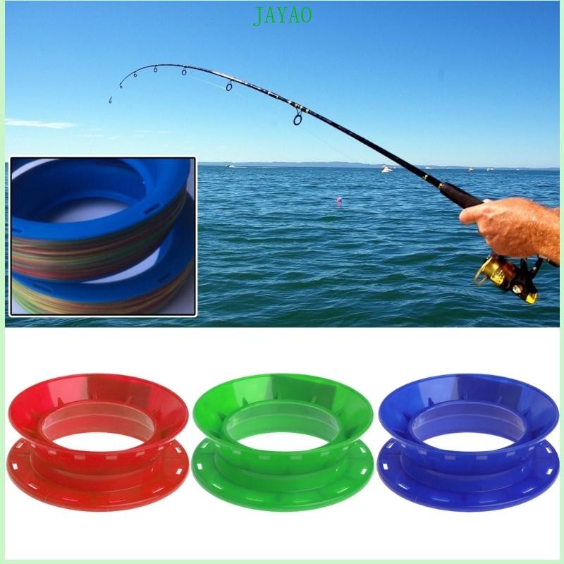 JAYAO Plastic Fishing Line Coiling Plate Handle Wire Winding Rings ...