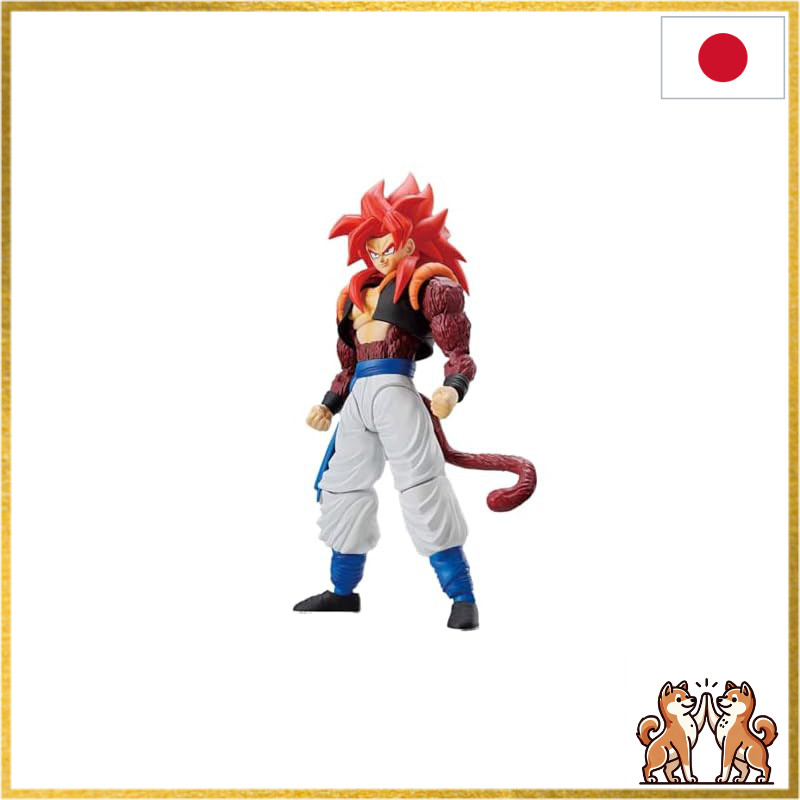 Figure-rise Standard Dragon Ball Super Saiyan 4 Gogeta Colored Plastic ...