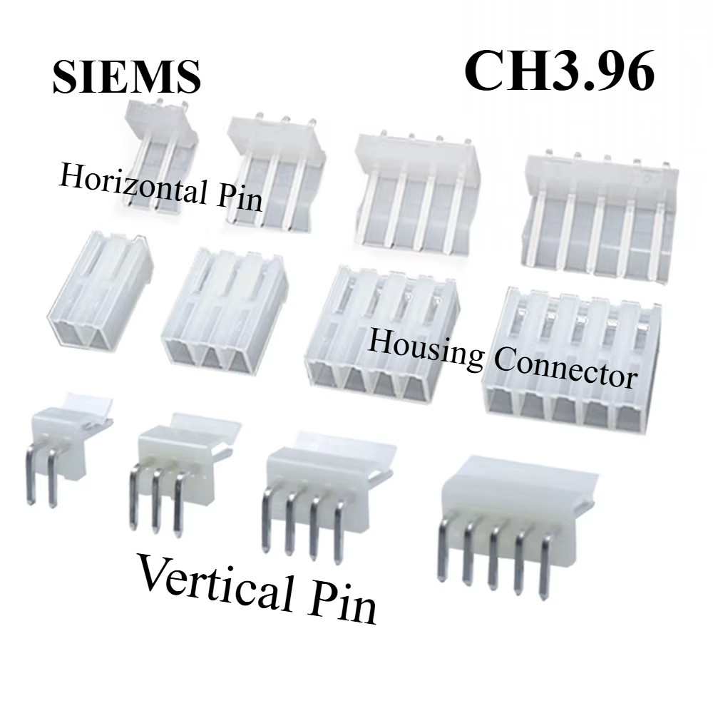 20Pcs CH3.96 Connector plug Housing Connector Terminal Pitch 3.96mm Connector 2/3/4/5/6/7/8Pin ...