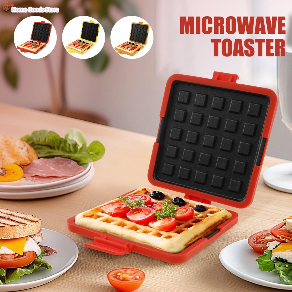 Microwave Toastie Sandwich Maker with Adjustable Silicone Straps Non ...