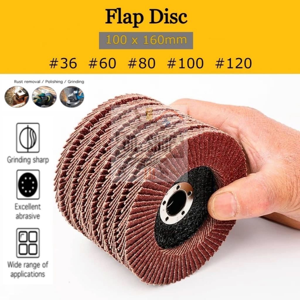 Original Sunrise Flap Disc Per Box 10pcs For Metal Wood Paint 4" 100mm ...