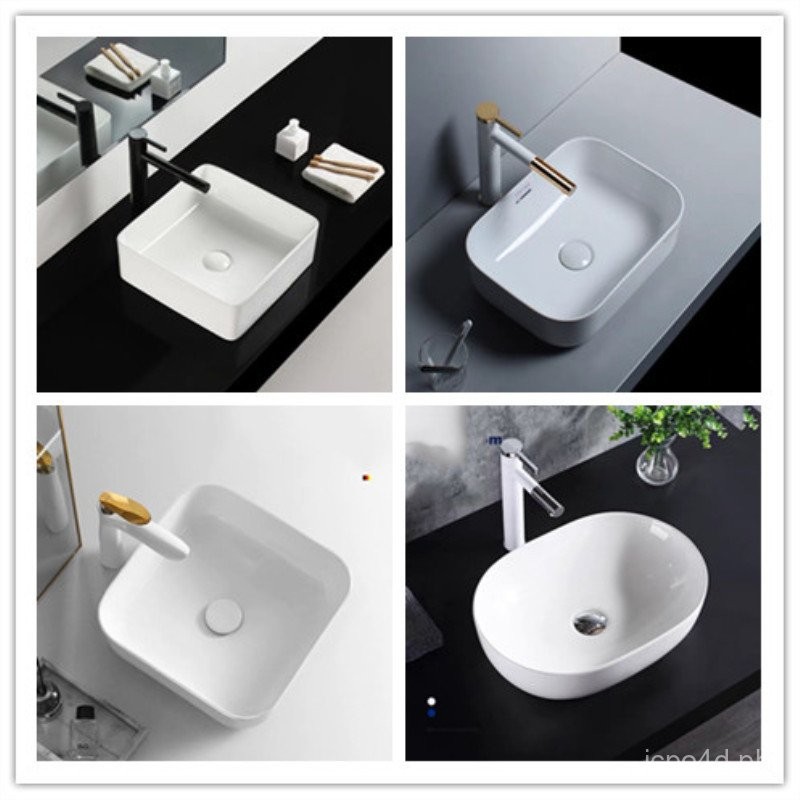 300Multiply300Square Hotel Ceramic Basin Table Basin Balcony Basin ...