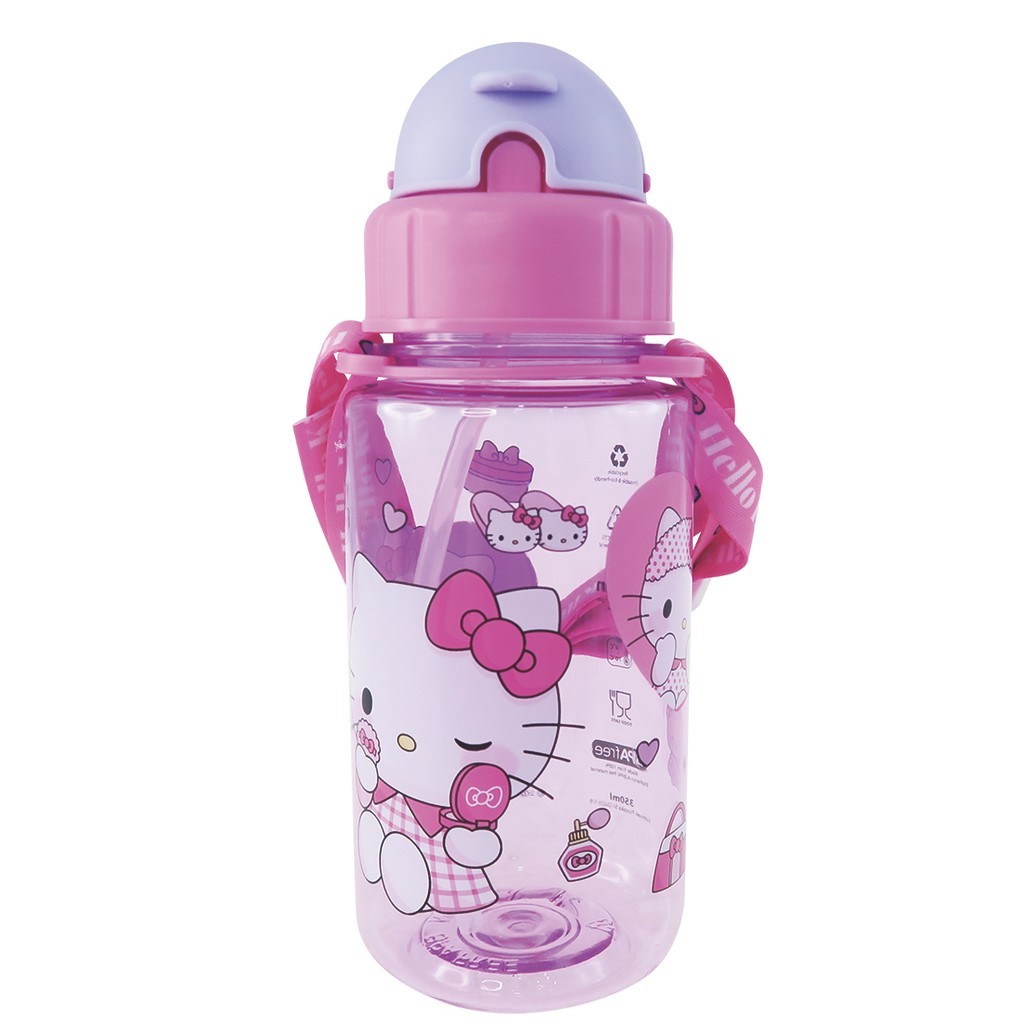 Hello Kitty Cute Tritan Bottle With Straw(350ml)(9910) | Shopee Philippines
