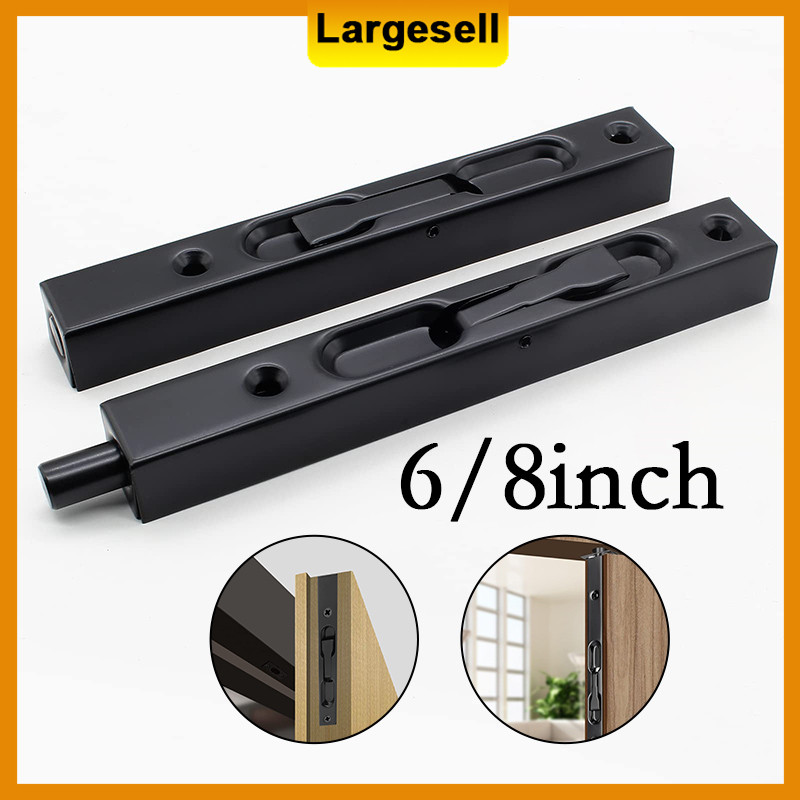 6inch 8inch Stainless Steel Flush Concealed Door Latch Embedded ...