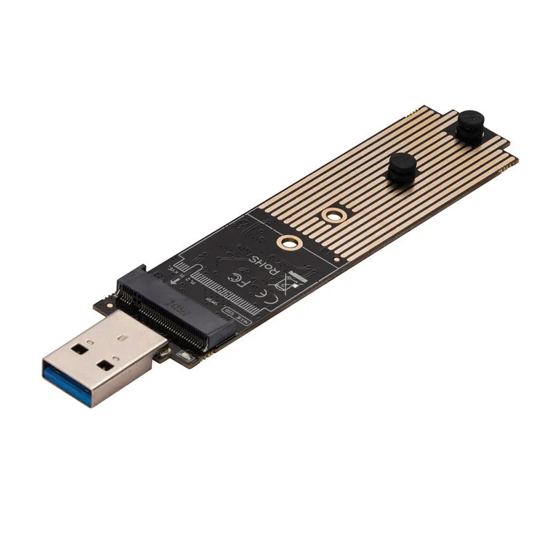 External NVME Adapter M.2 M Key to USB 3.2 GEN2 10Gbps SSD Adapter JMS583 Chip Support 2230 2242 ...