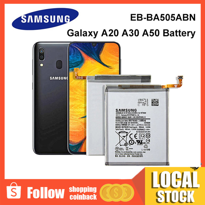 Samsung EB-BA505ABU Battery For Samsung Galaxy A20 A205 A30 A305 A50 ...