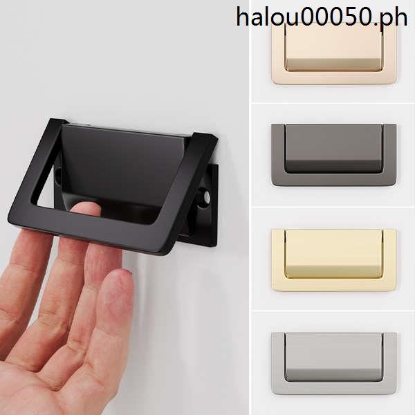 Perforation-free Wardrobe Drawer Invisible Concealed Handle Flat Hidden ...