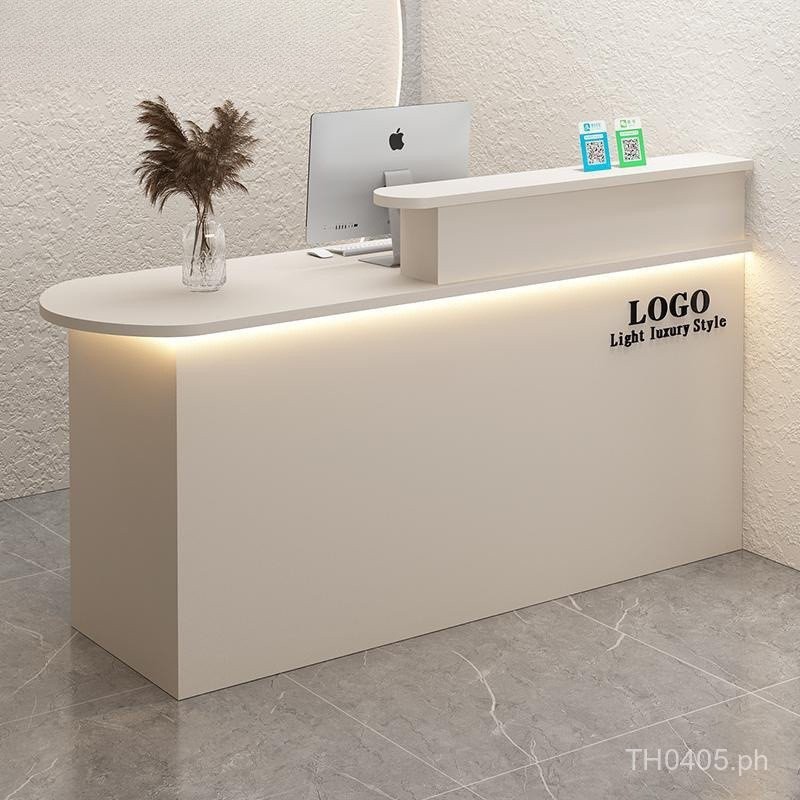 Counter Small Supermarket Front Desk Reception Beauty Salon Bar Counter ...