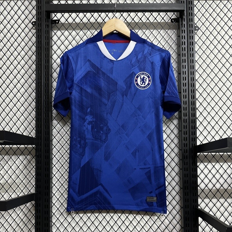 Fans version 25/26 NEW Chelsea Blue home football shirt size S-3XL ...