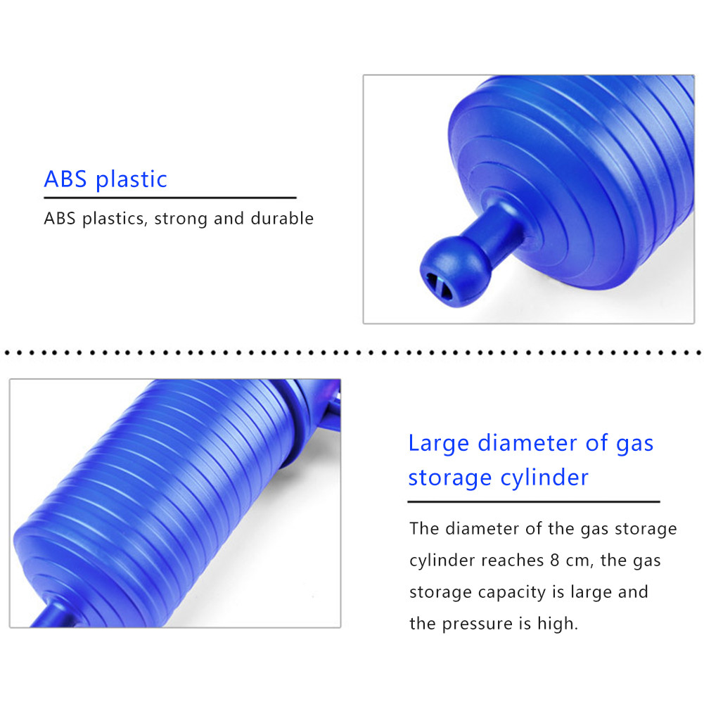 Pump Action Power Pressure Cleaner, One Hand Operate Floor Drain Toilet ...