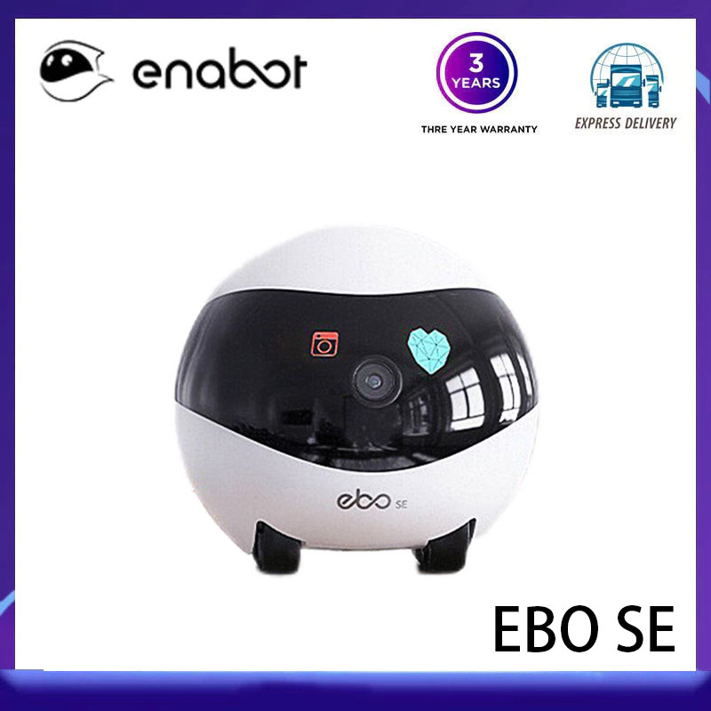EBO SE / MINI Smart WIFI Companion Family Robot Monitor FHD With Audio ...