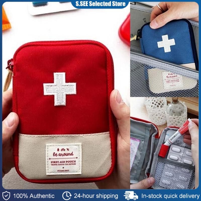 Portable Medicine Bag First Aid Kit Medical Emergency Kits Outdoor ...