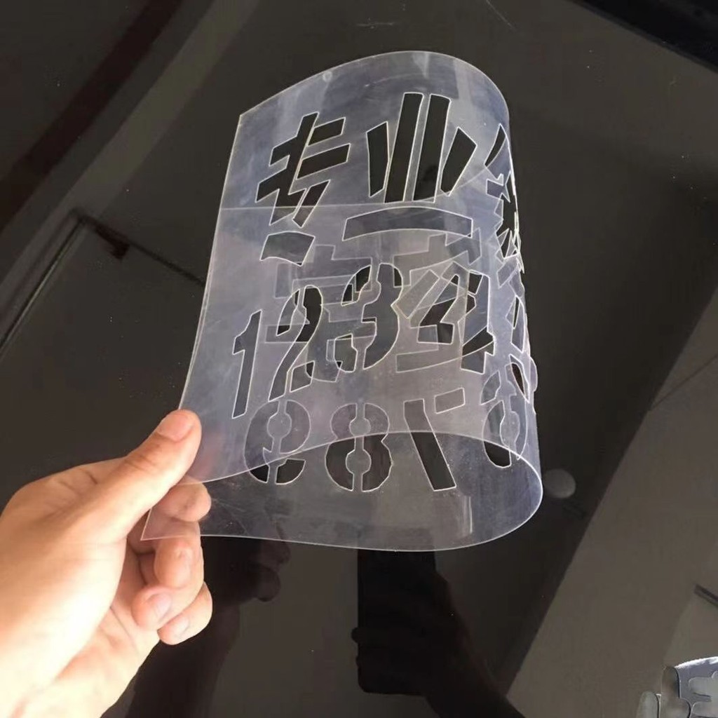 Hollow character spray Paint template Customized hollow character spray ...