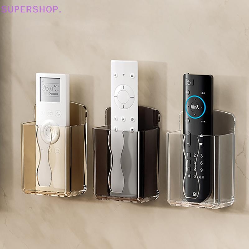 SUPERSHOP Air Conditioner Remote Holder Universal White Wall Mounted ...