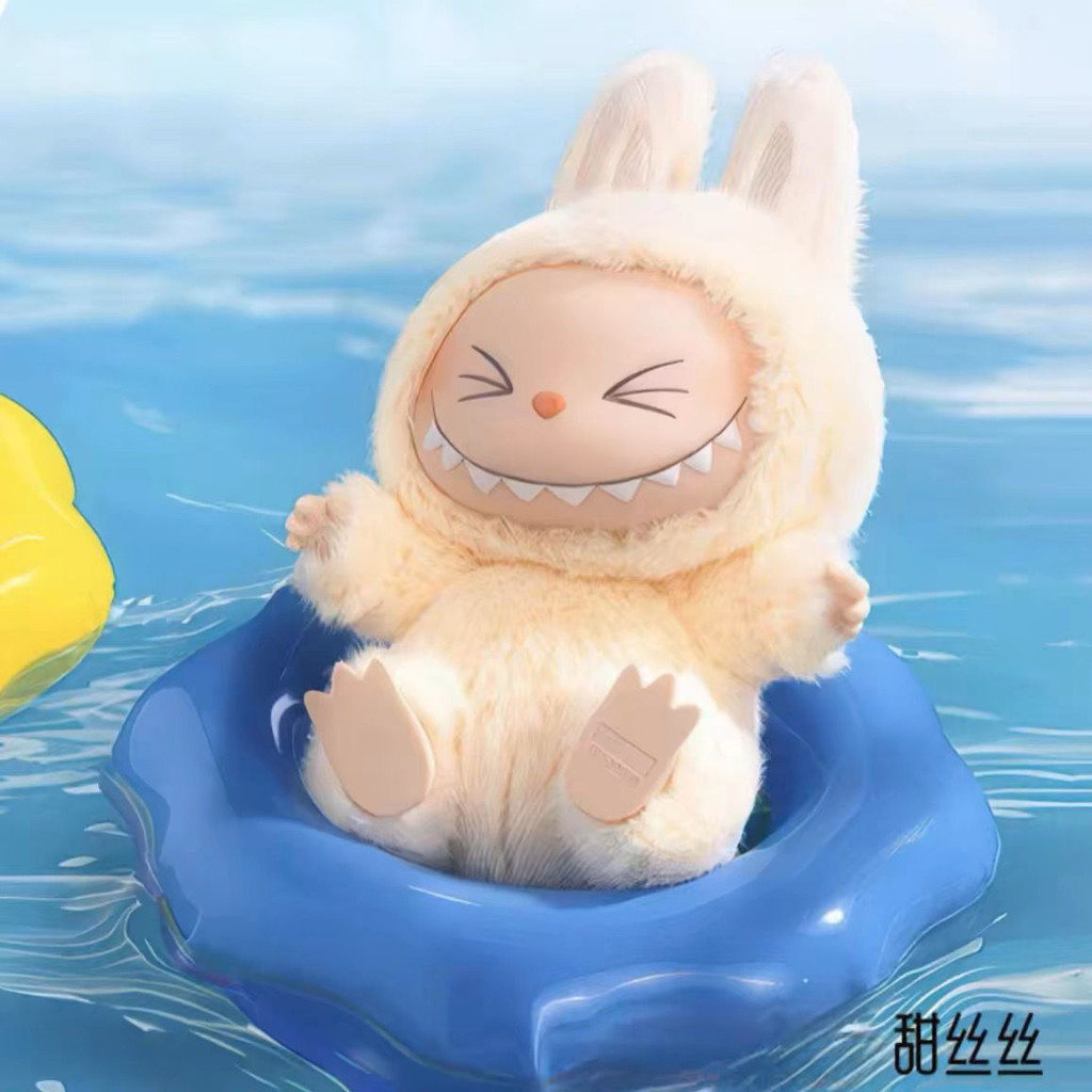 LABUBU Sit and Sit Party Macaron LABUBU Second Generation Vinyl Plush ...