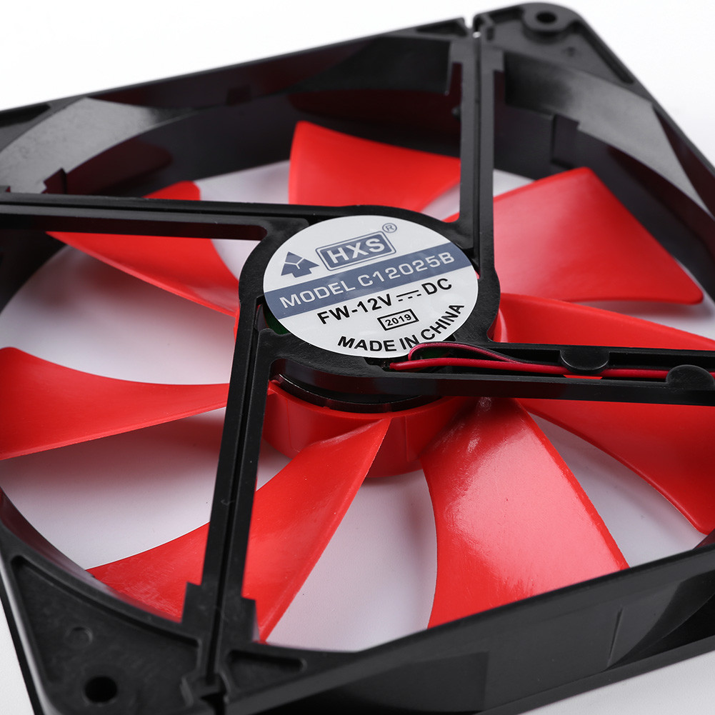 140mm 4 Pin Silent PC Case Cooling Fan CPU Cooler 12V Radiator Heatsink ...